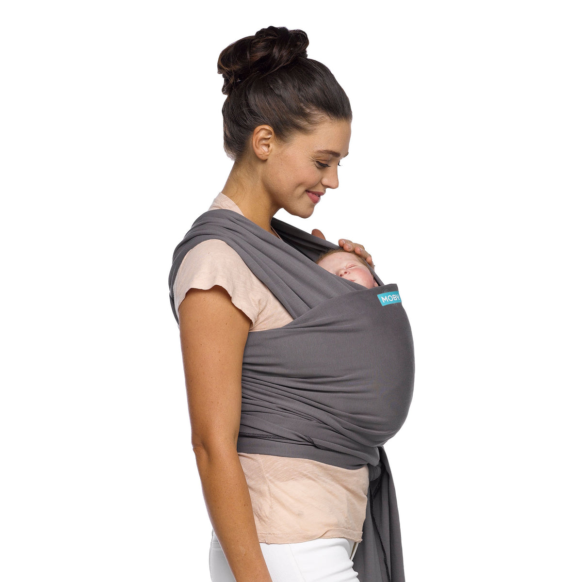 Moby Classic Wrap - Slate (Damaged Packaging) – Moby Wrap NZ