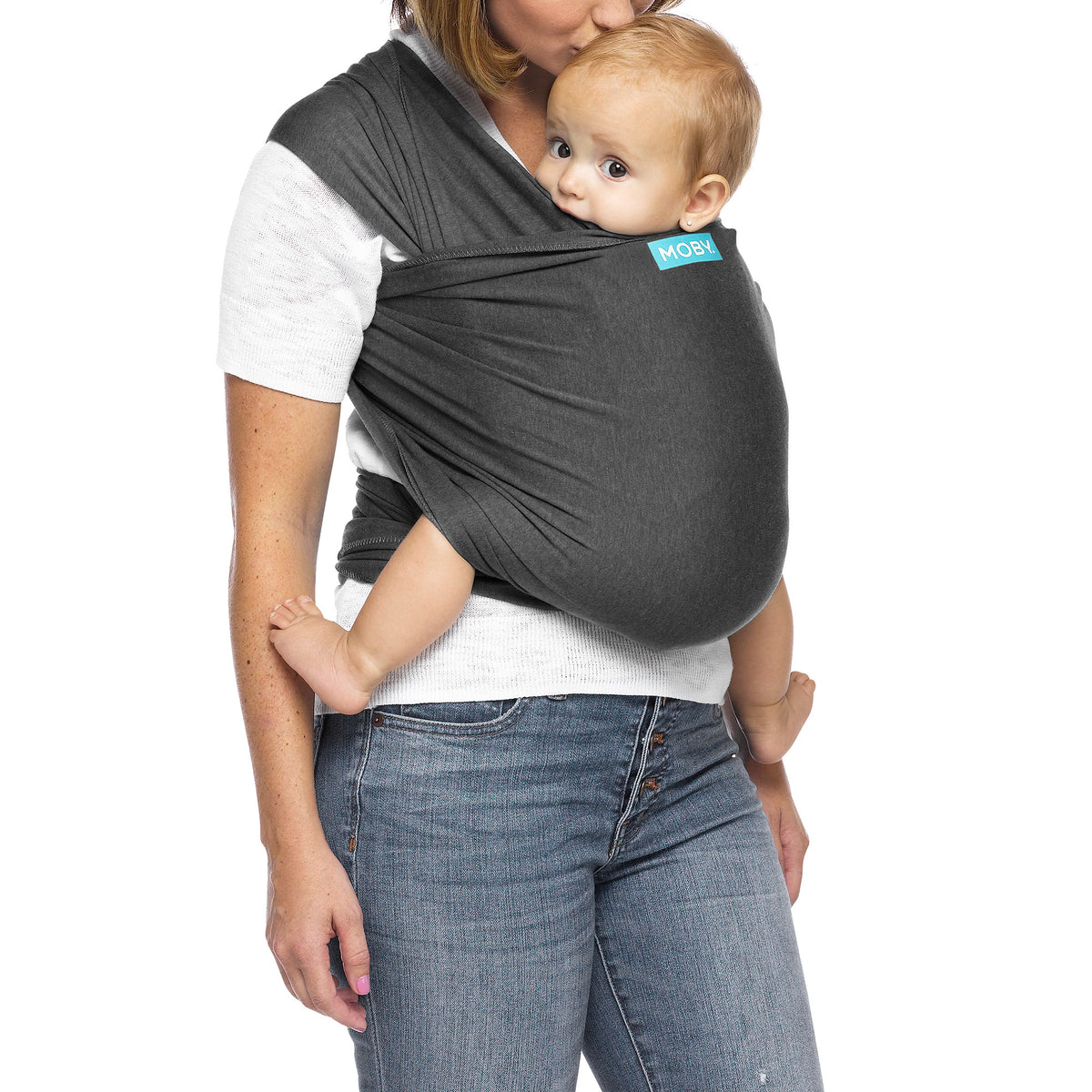 Moby Evolution Wrap - Charcoal – Moby Wrap NZ