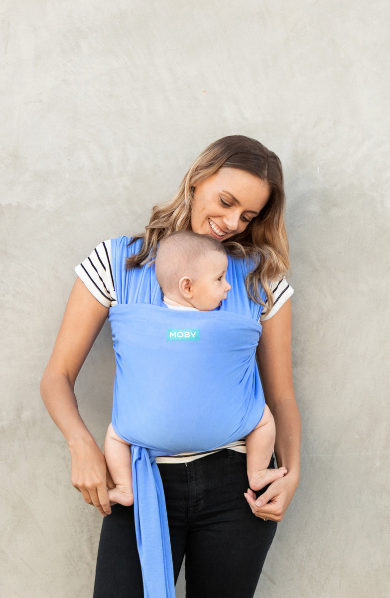 Moby Evolution Wrap - Cornflower – Moby Wrap NZ